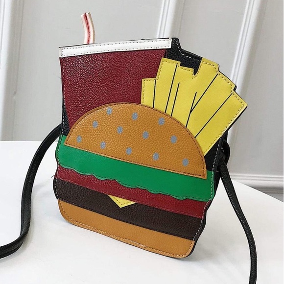 THINK VINTAGE ONLINE | Bags | Hamburger Womans Girls Purse Nwt | Poshmark